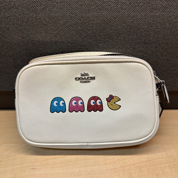 Coach | Bags | Nwt Rare Coach Crossbody Pouch With Ms Pacman Animation ...